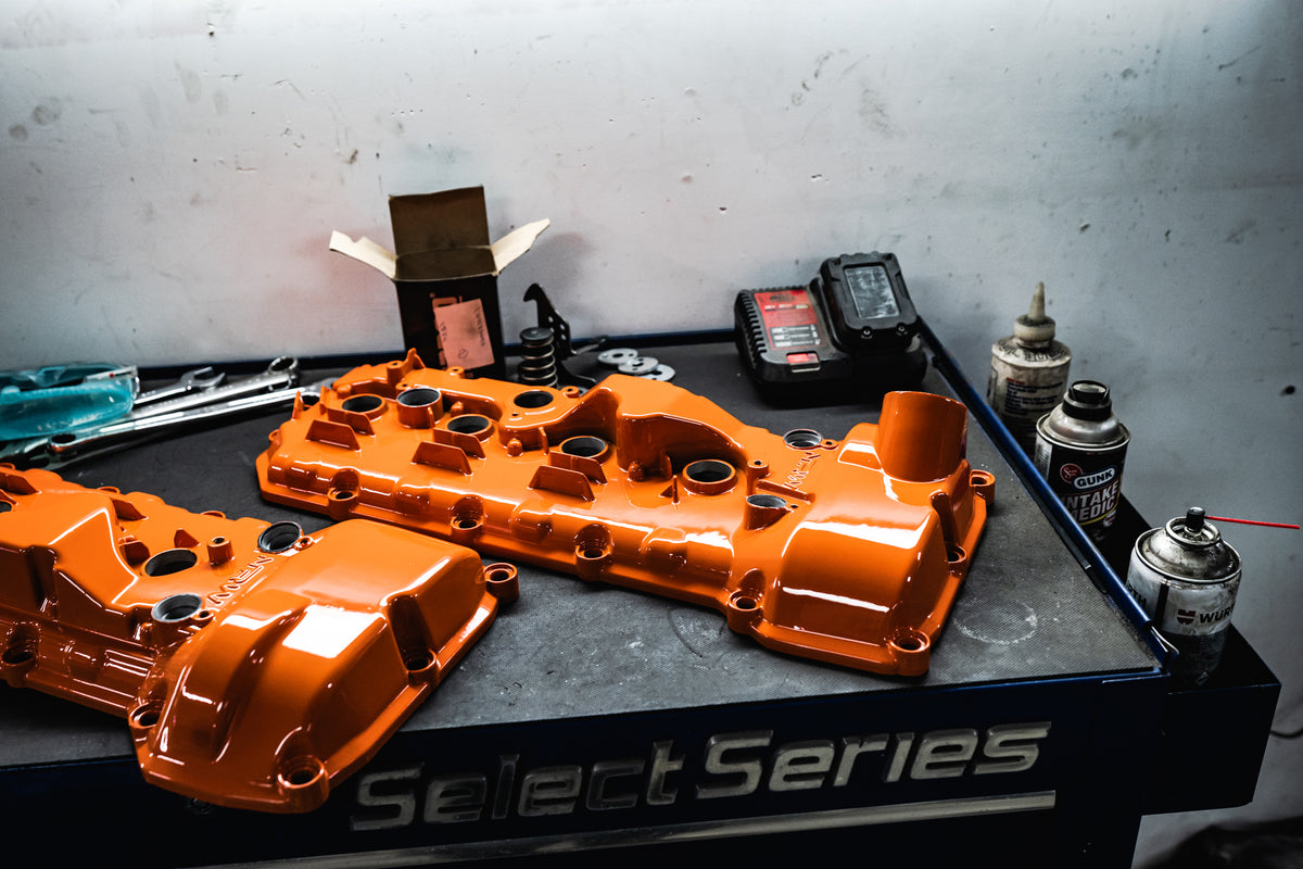 S65 Bespoke Painted Valve Covers – EuroConnex